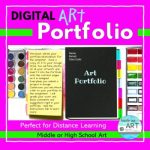Middle or High School Art: Distance Learning- Digital Portfolio ...
