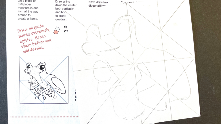 Easy Beginner High School Art Lesson for Teaching Drawing